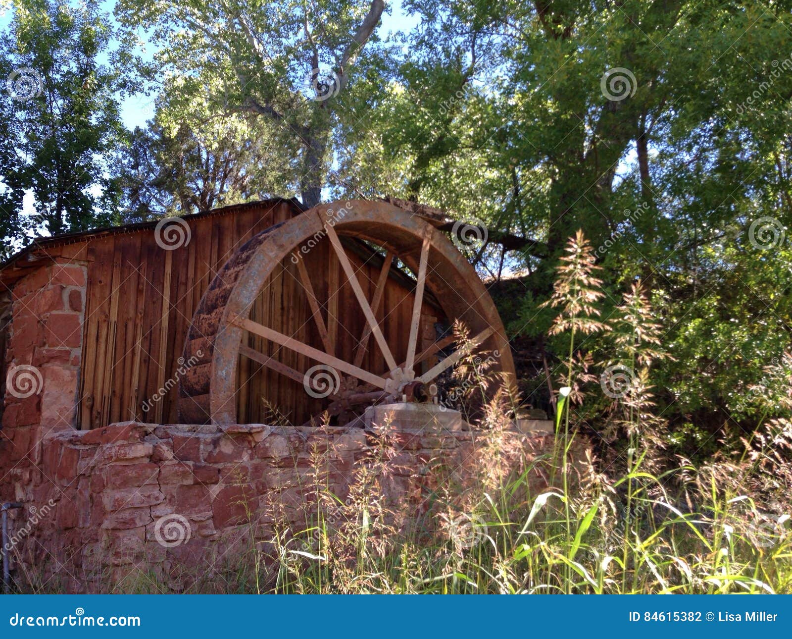 Water Mill stock photo. Image of arizona, mill, water - 84615382