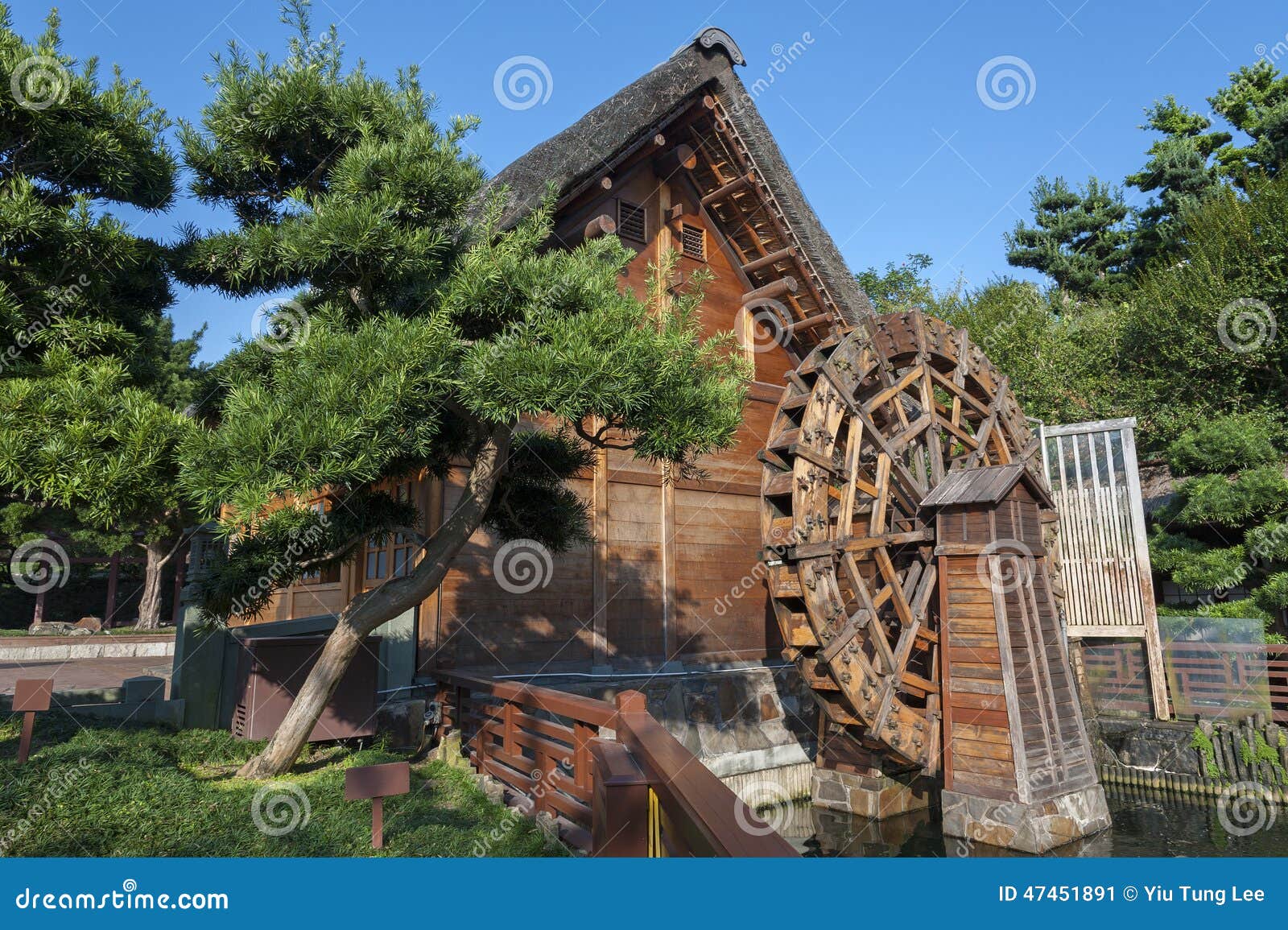 Water mill stock image. Image of corridor, chilin, culture - 47451891
