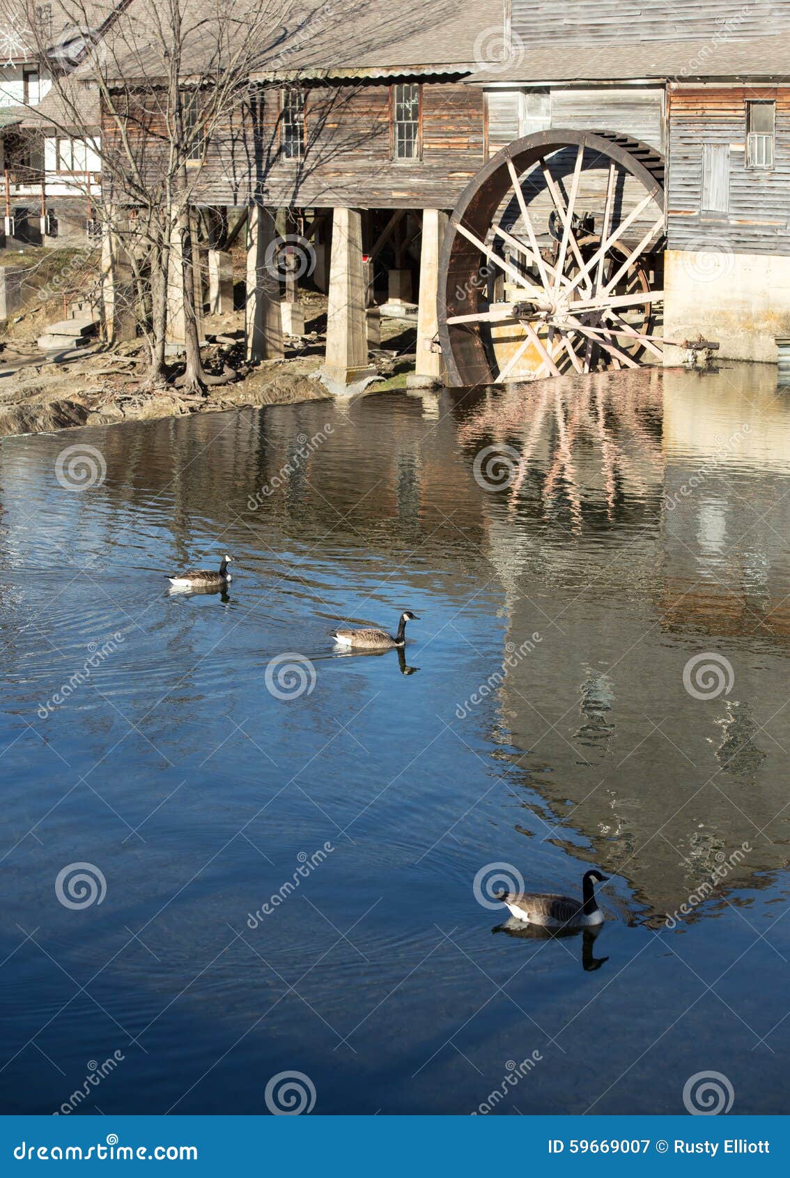 Water mill stock image. Image of wheel, grist, watermill - 59669007