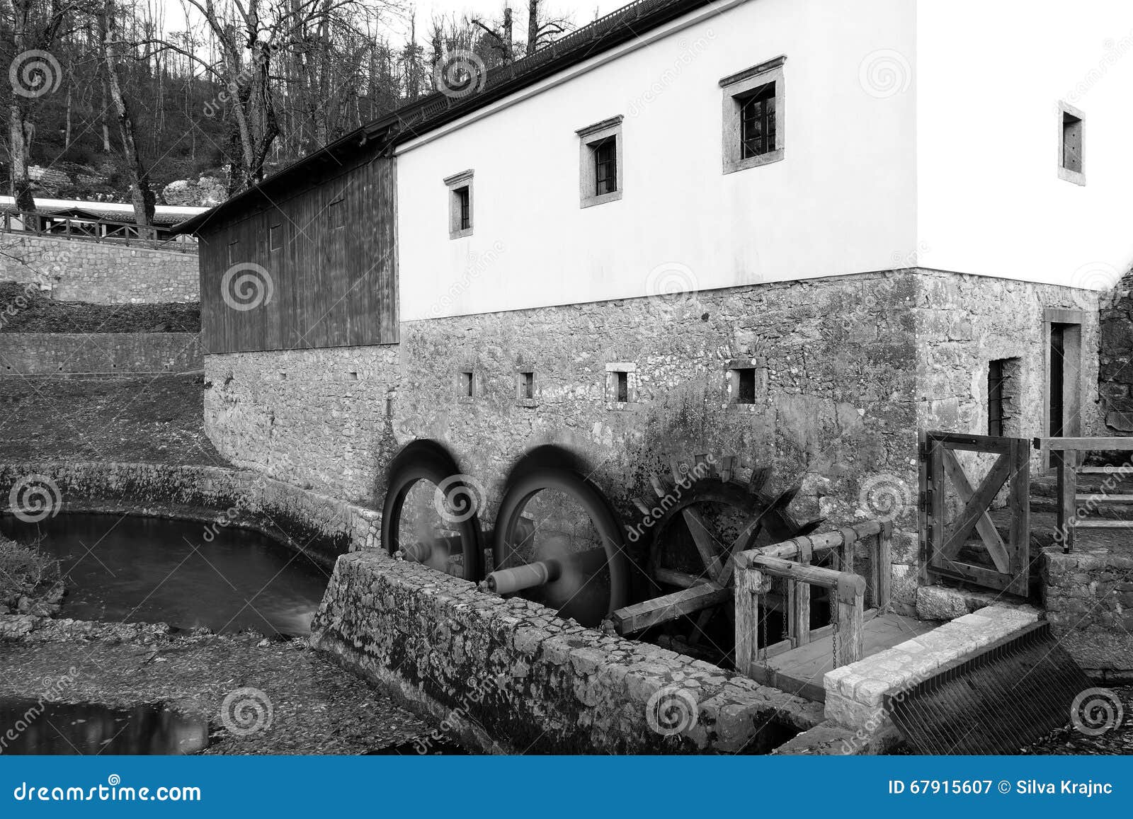 Water Mill in Slovenia, Europe Stock Image - Image of mill, fall: 67915607