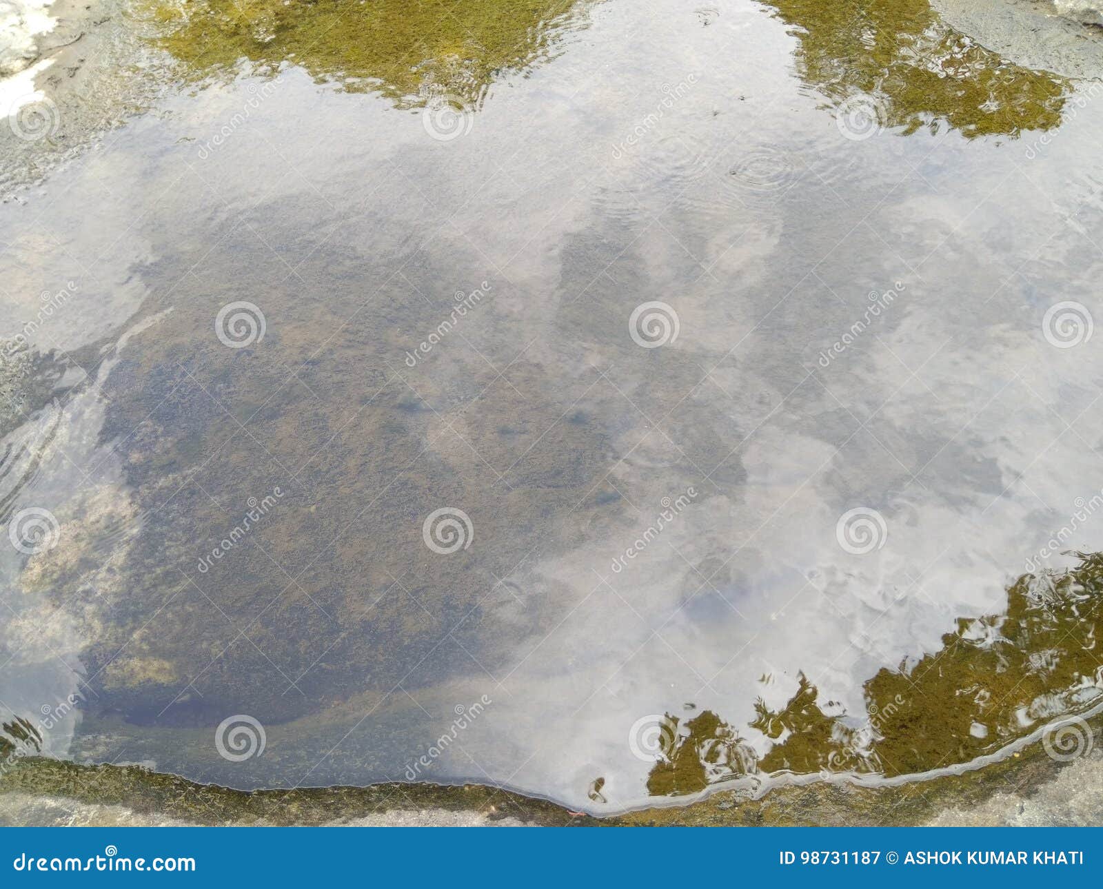 Water mirror stock image. Image of water, effect, mirror - 98731187
