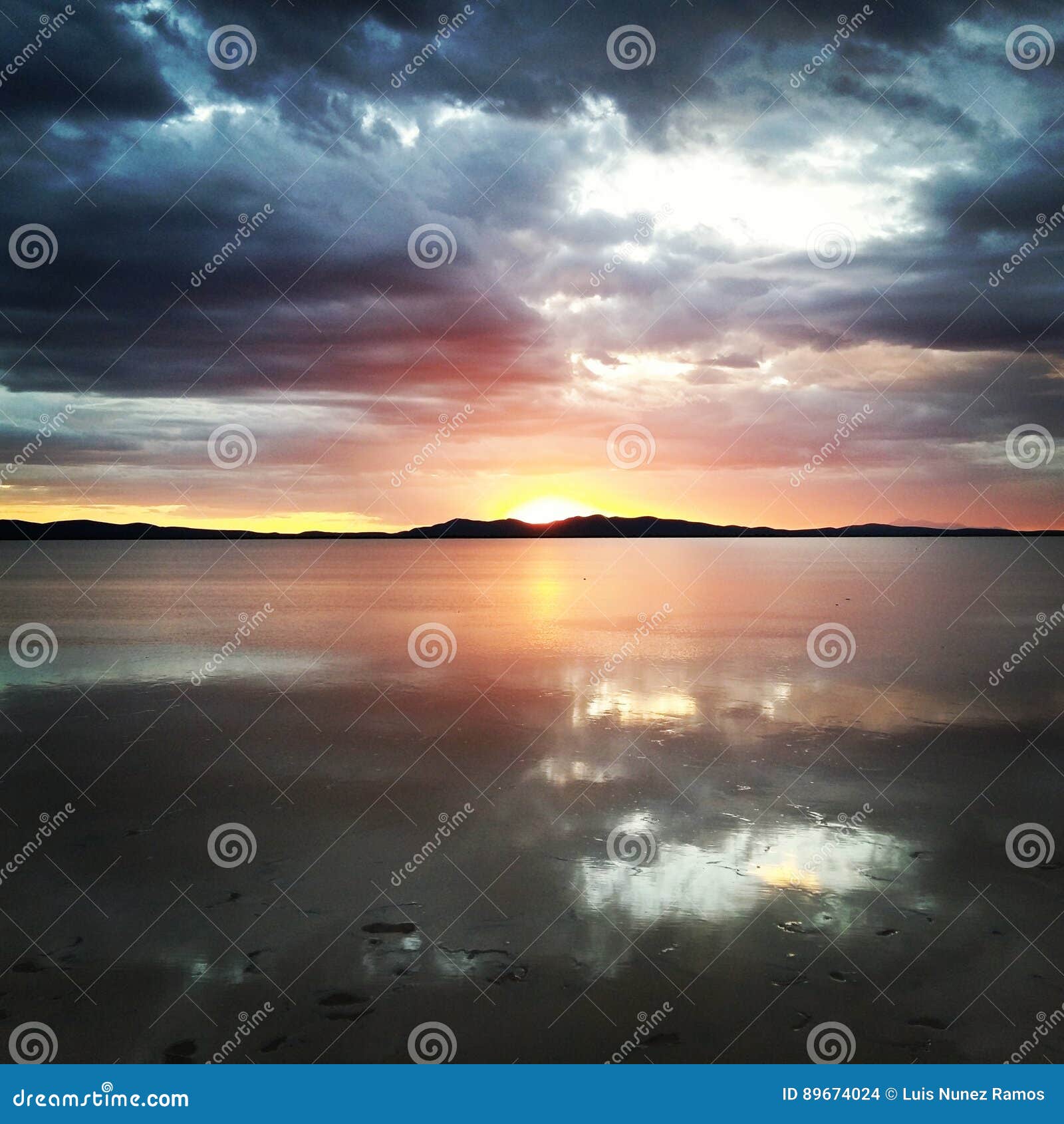 Water mirror stock photo. Image of lagoon, warm, mirror - 89674024