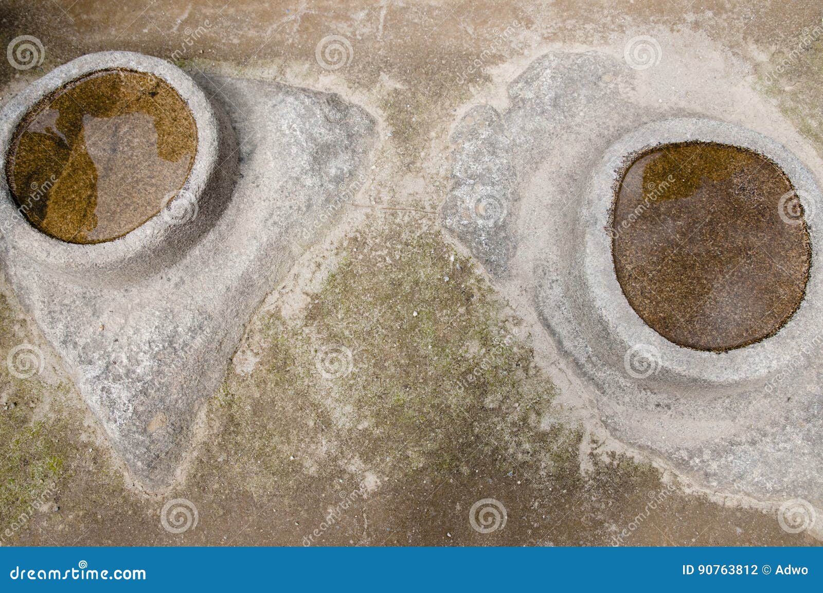 Water Mirror Pools - Machu Picchu - Peru Stock Photo - Image of lookout ...