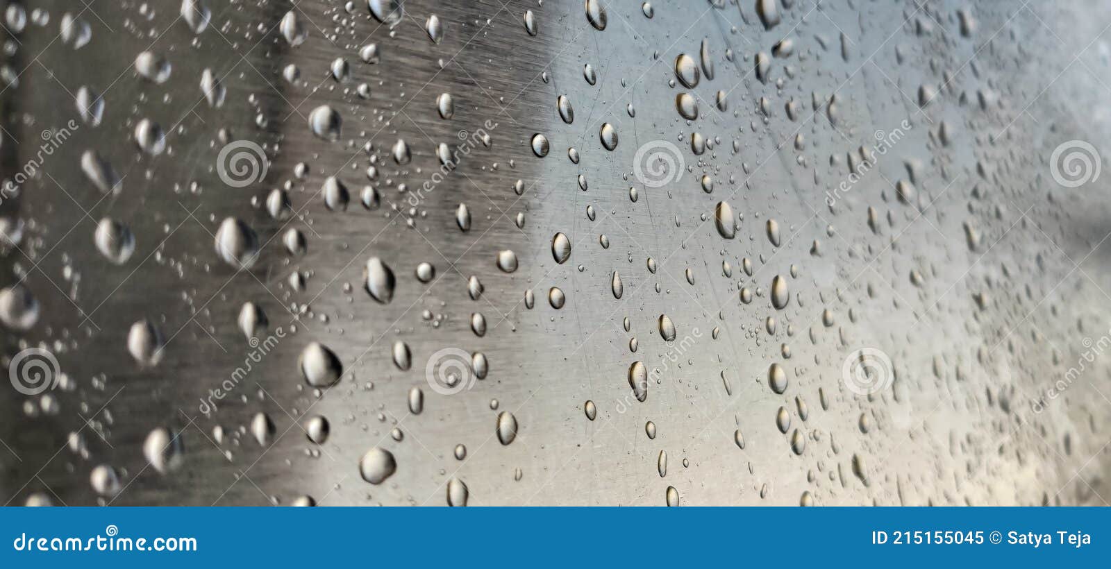Water Mist or the Condensate Drops on a Material. Dew Background Stock ...