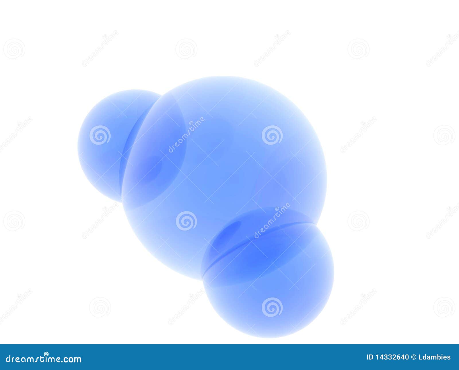 Water Molecule, Structural Chemical Formula, Ball-and-stick Model ...
