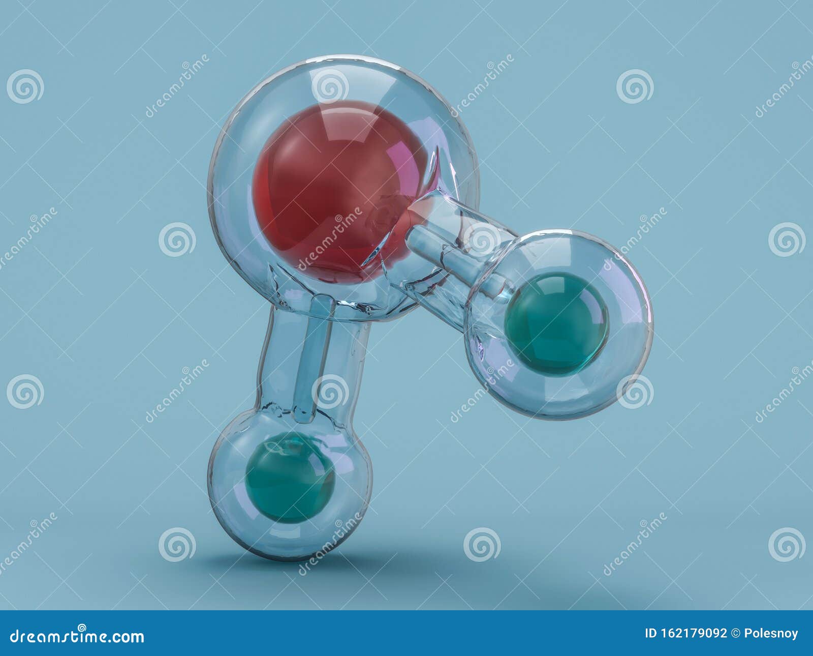 Water Molecule. Ecology, Biology and Biochemistry Concept Stock ...