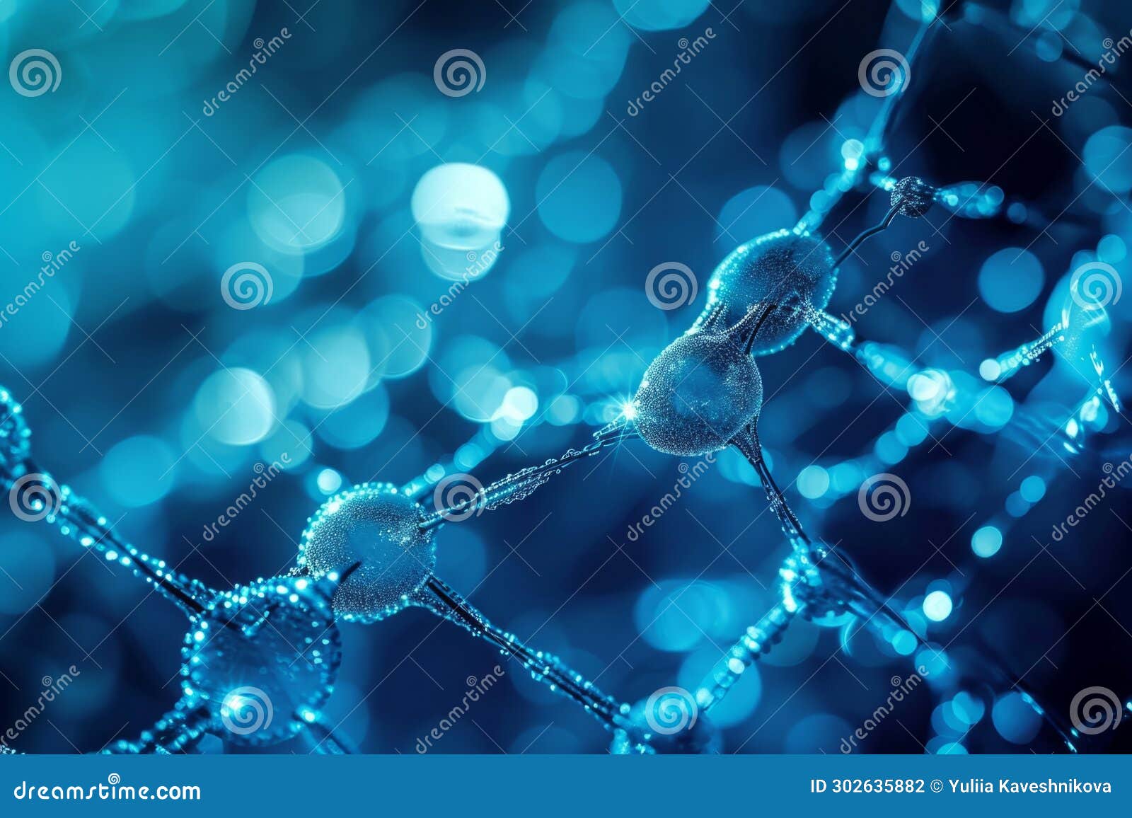 Water Molecule Hydrogen Oxygen Atoms Molecules Magnification Microscope ...