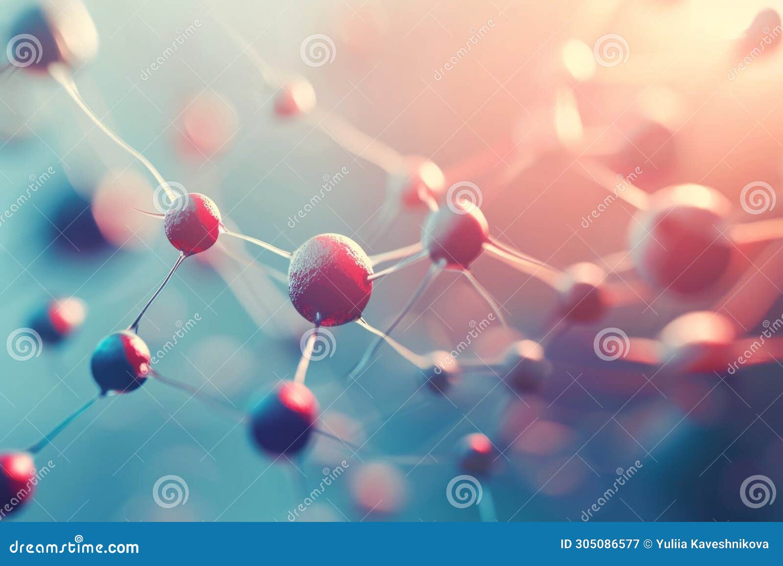 Water Molecule Hydrogen Oxygen Atoms Molecules Magnification Microscope ...