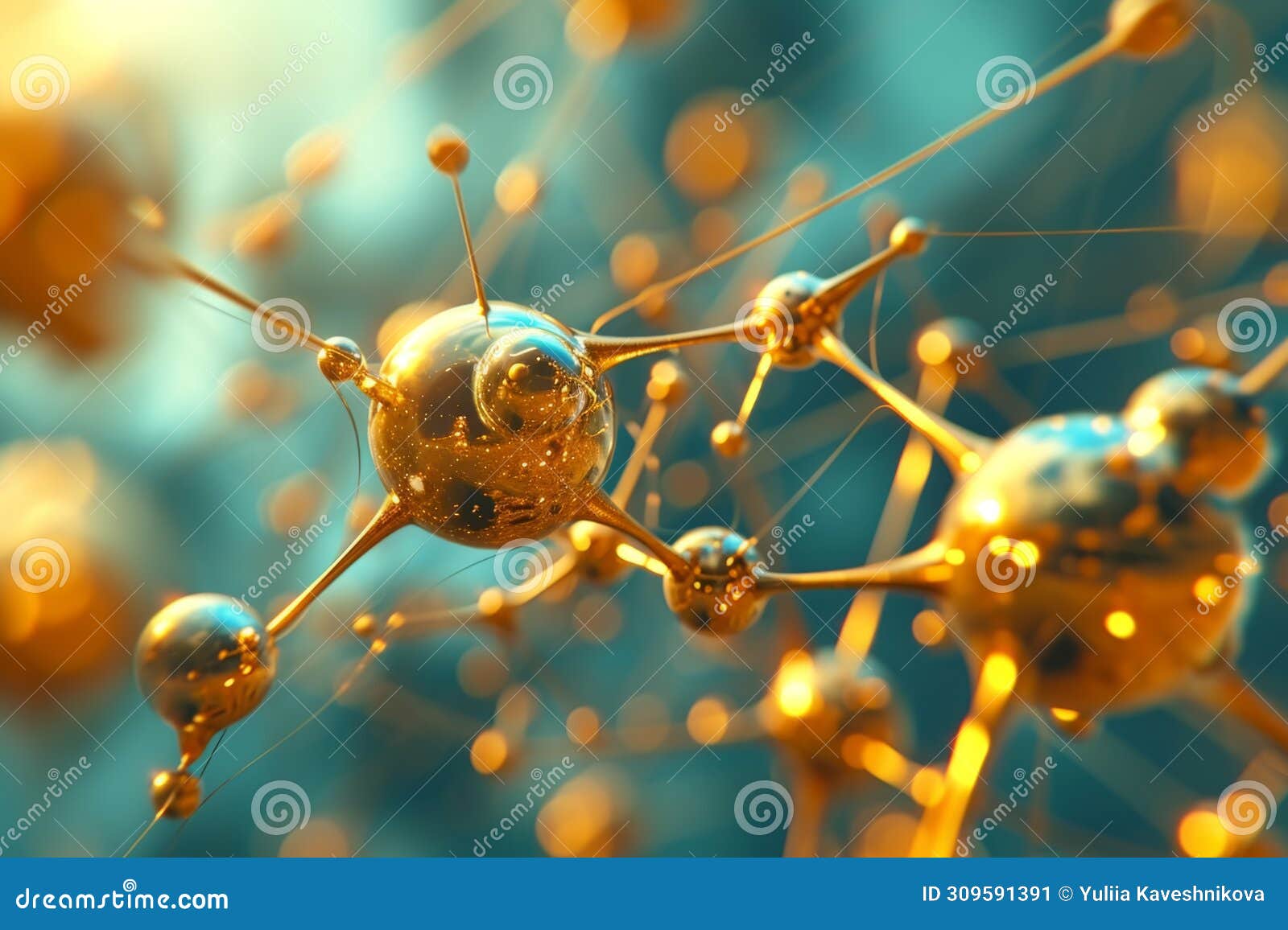 Water Molecule Hydrogen Oxygen Atoms Molecules Magnification Microscope ...