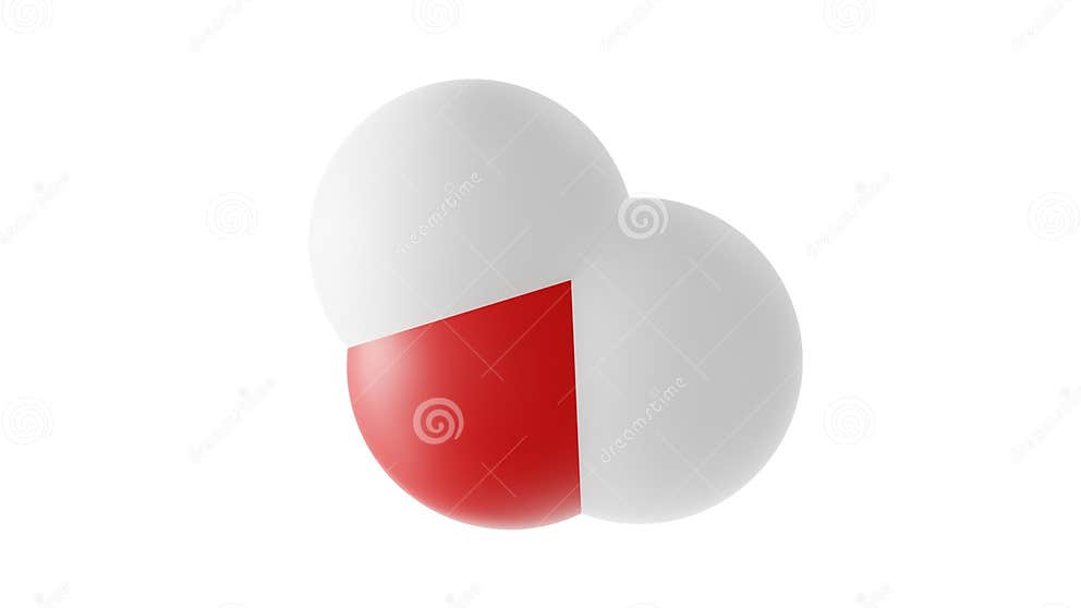 Water Molecule, Polar Inorganic Compound, Molecular Structure, Isolated ...