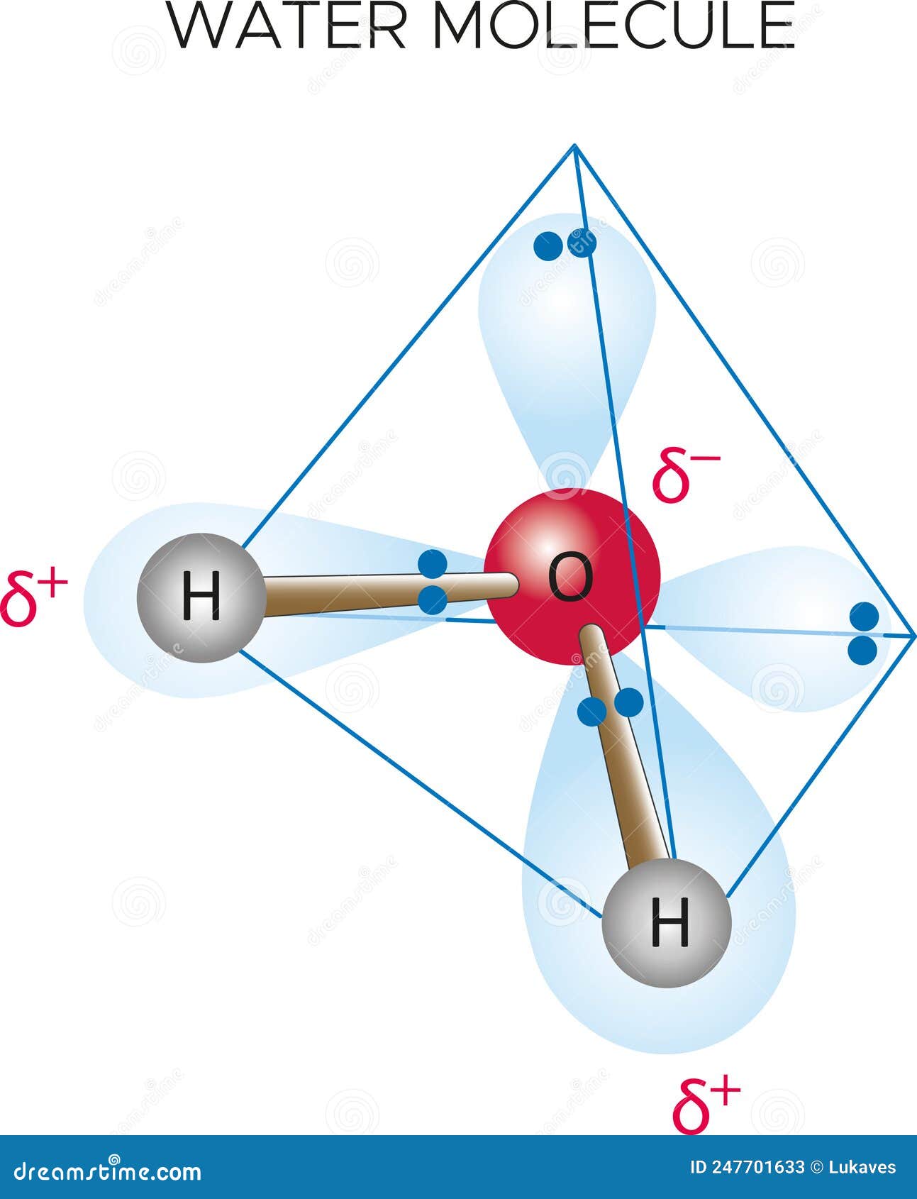 H2o Molecule Diagram