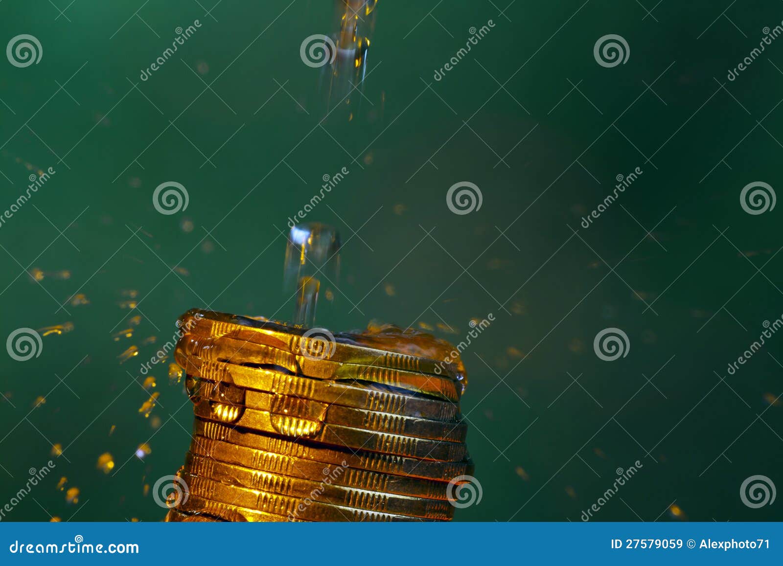 Water and money stock image. Image of slams, drips, energy - 27579059