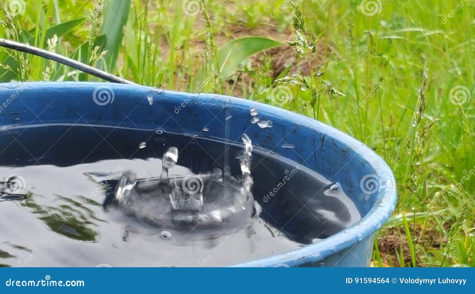 Water motion stock photo. Image of bucket, motion, drop - 91594564