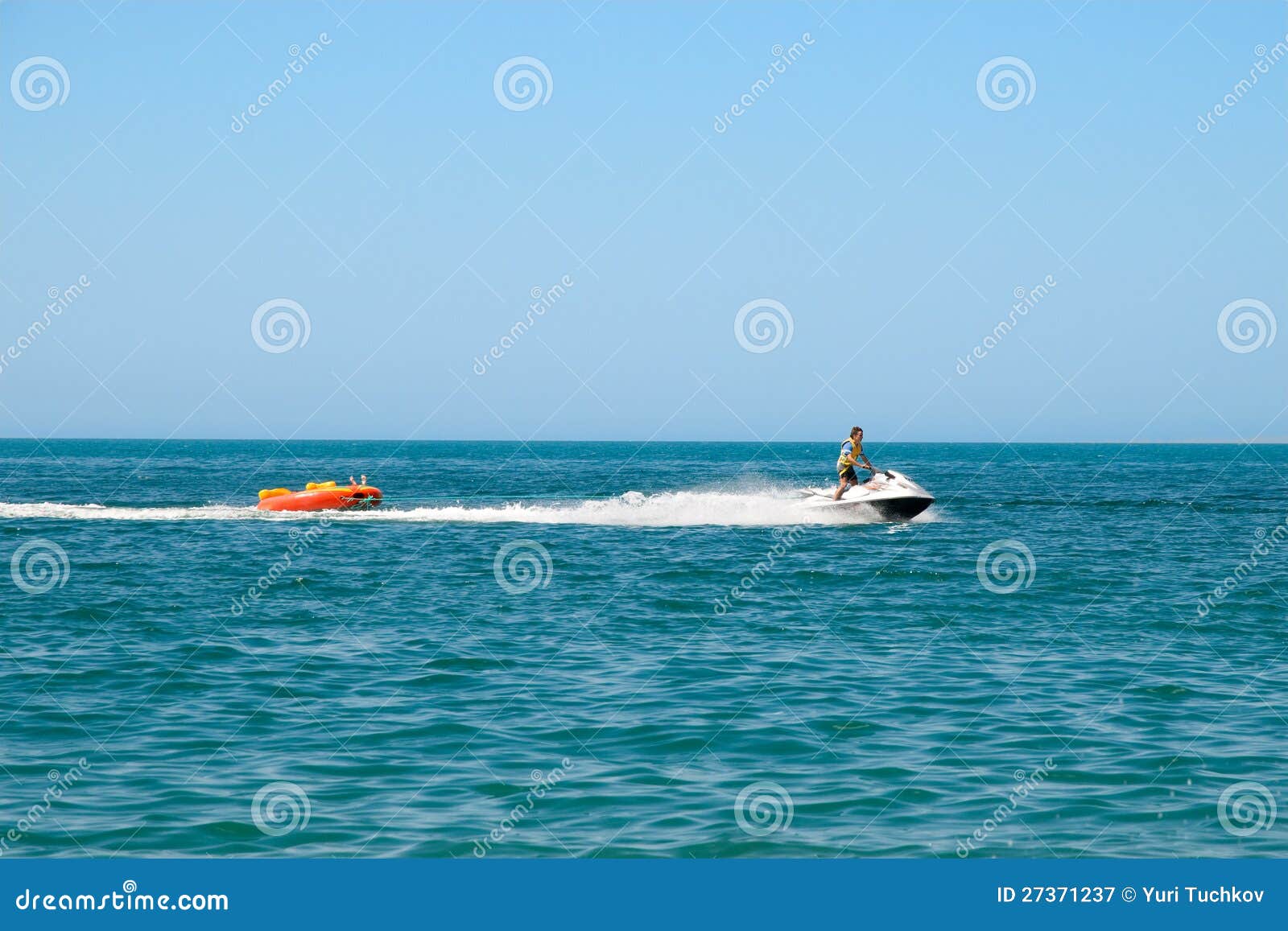 Water motorcycle stock image. Image of blue, leisure - 27371237