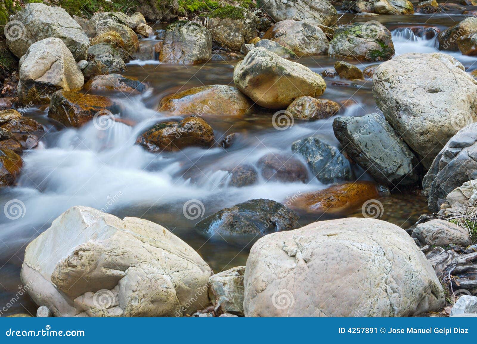 Water movement stock image. Image of mountain, outdoor - 4257891