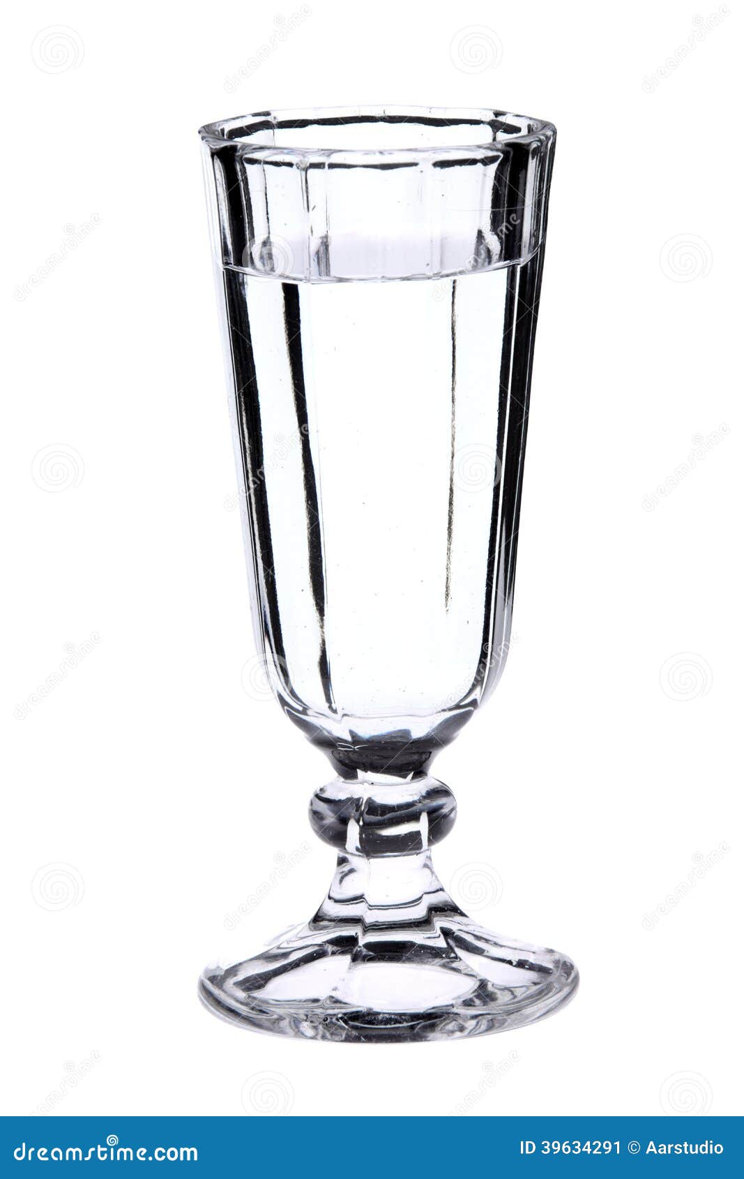 Water in an old nice glass stock image. Image of liquid - 39634291