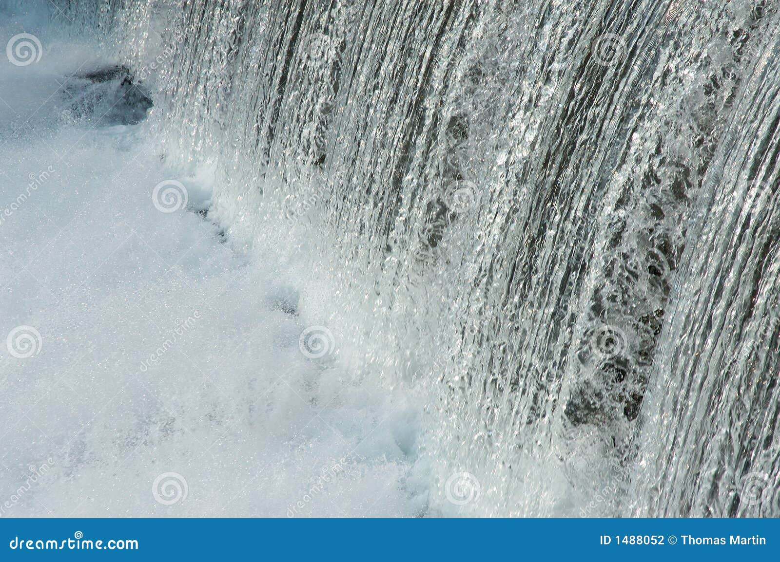 Water Over the Dam stock photo. Image of power, splash - 1488052