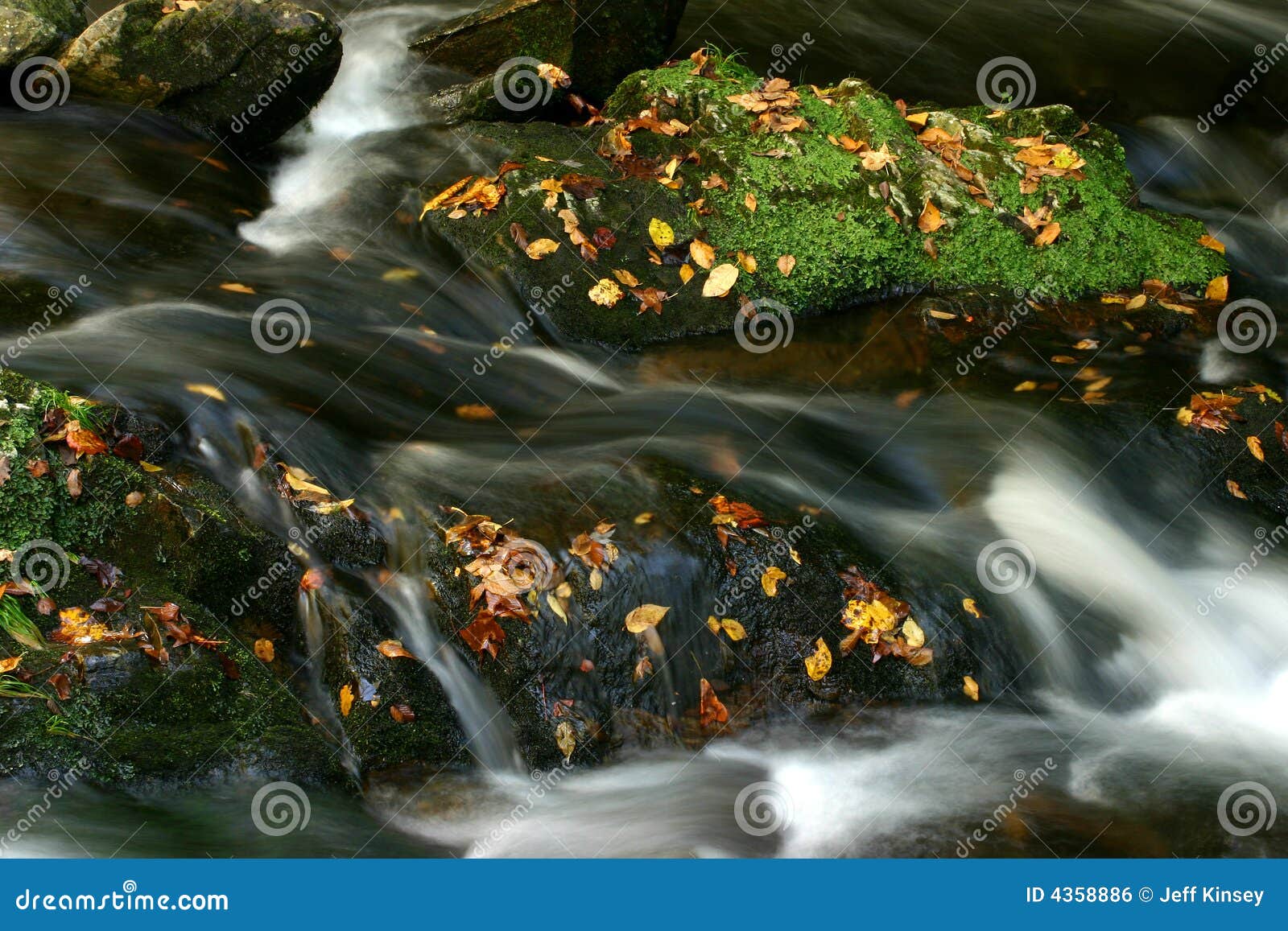 Water over the rocks stock photo. Image of national, rural - 4358886