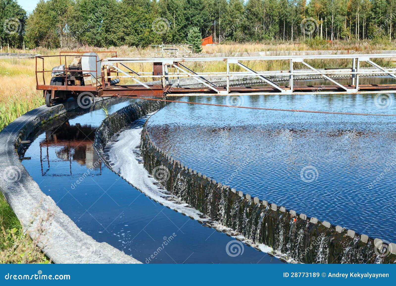 Water Overflow Into A Spillway Stock Photography | CartoonDealer.com ...