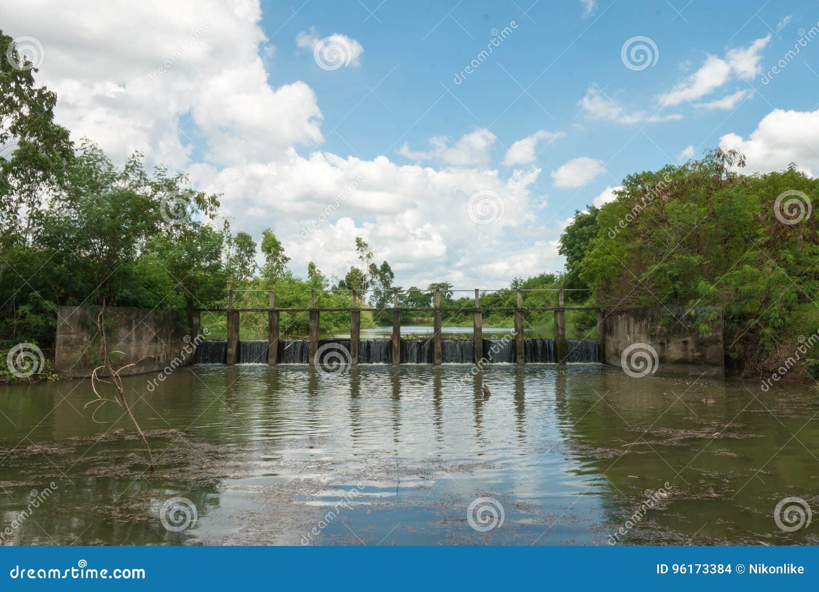 Overflow At Weir Stock Photography | CartoonDealer.com #56616032