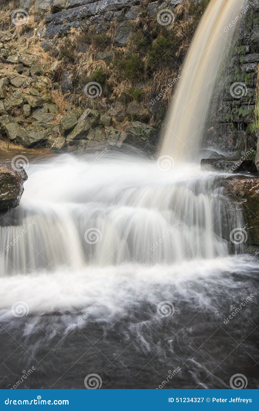 Water Overflow Pipe stock image. Image of chute, grit - 51234327