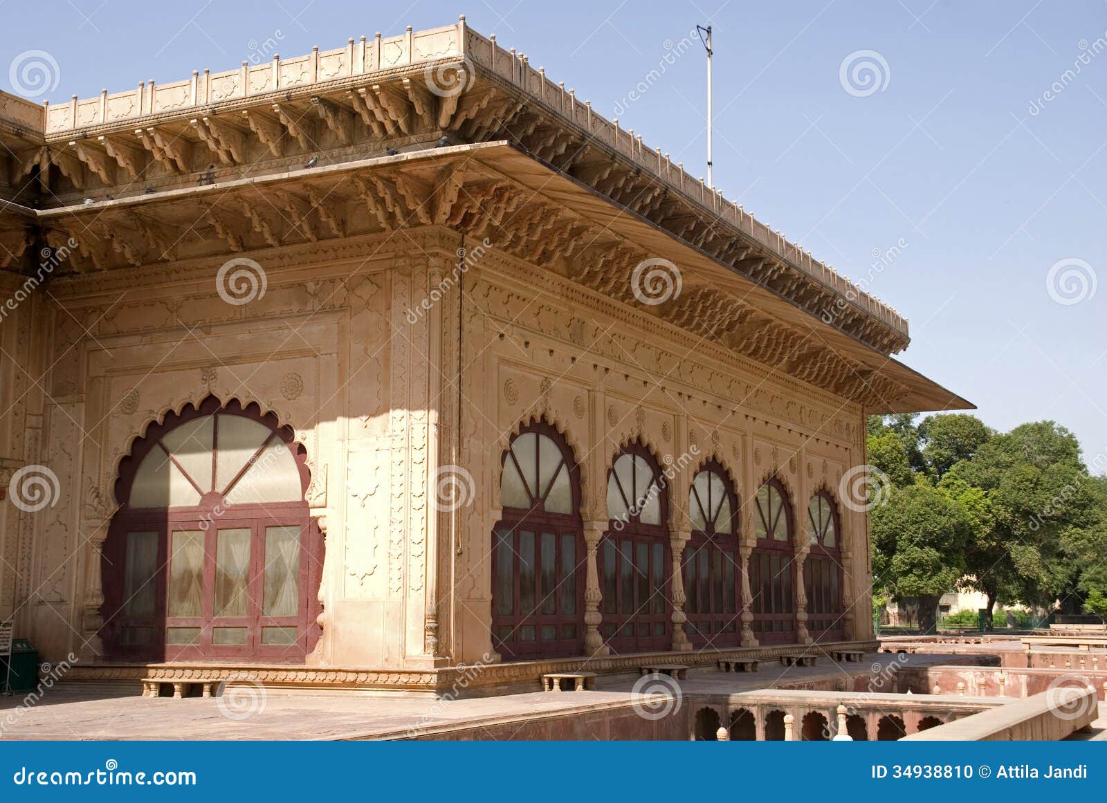 Water Palace, Deeg, Rajasthan, India Stock Photo - Image of house ...