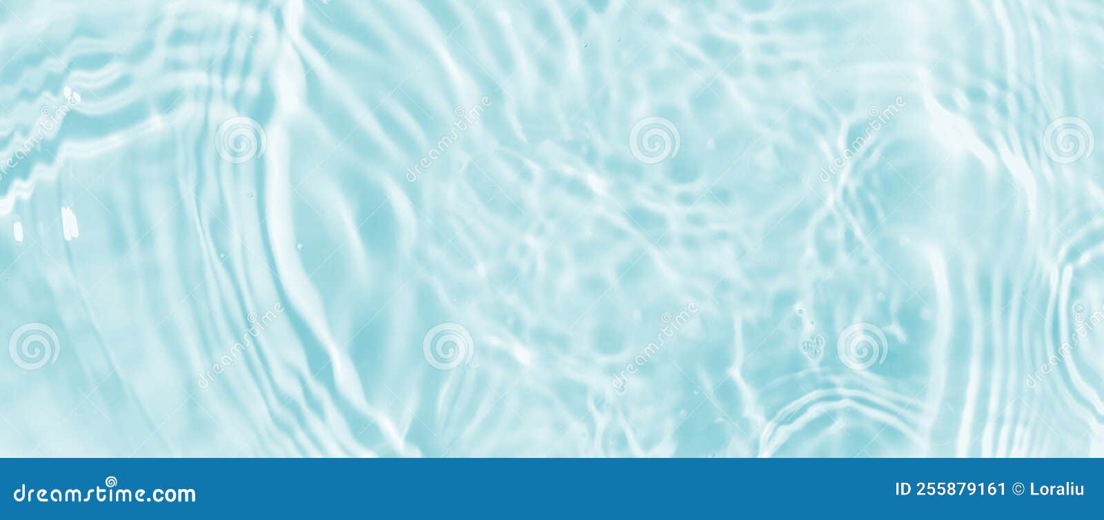 Water Panoramic Banner Background. Water Texture, Water Surface with ...