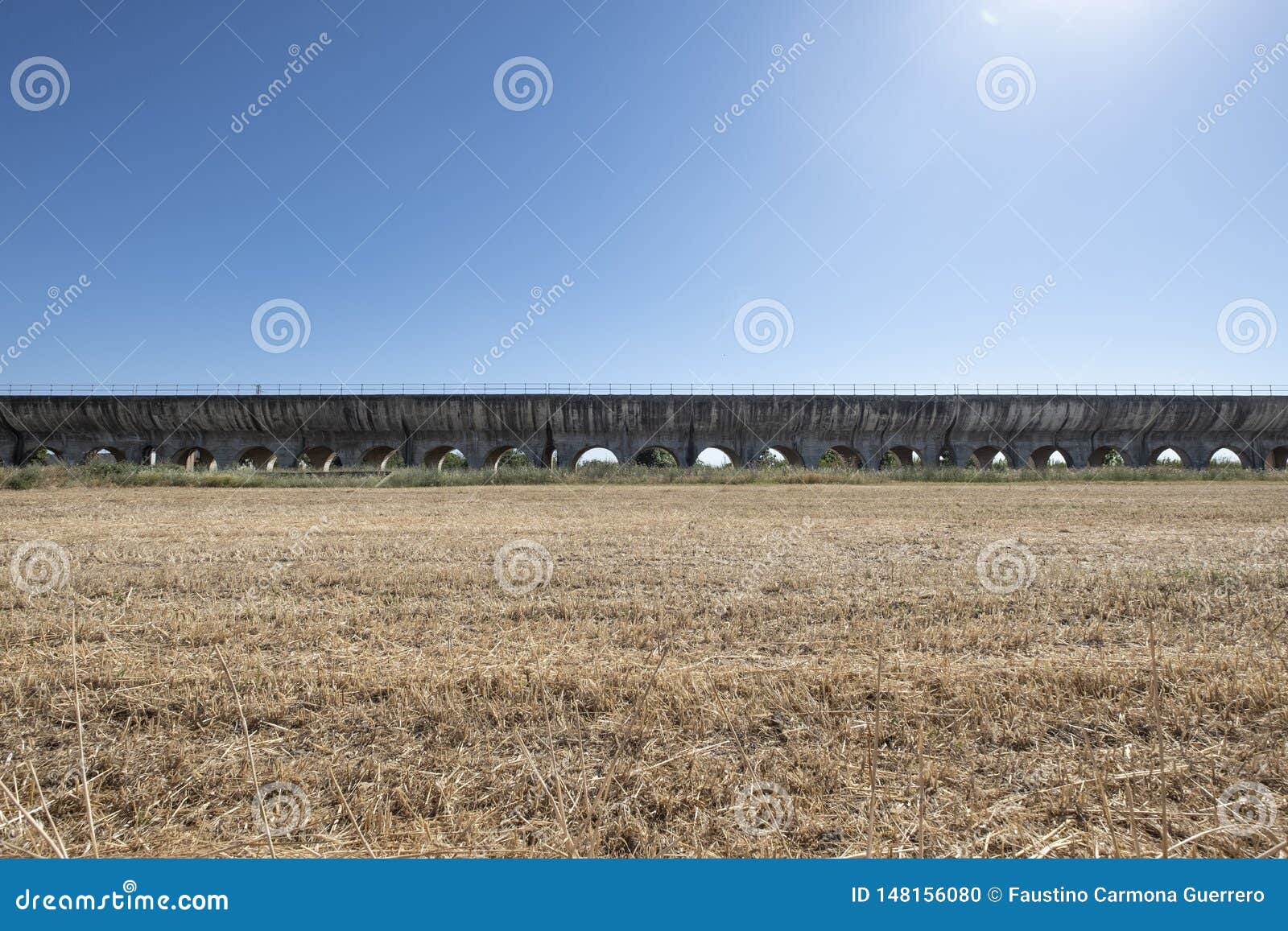 Water Passage Channel, Aqueduct Type, Stone Structure Stock Photo ...