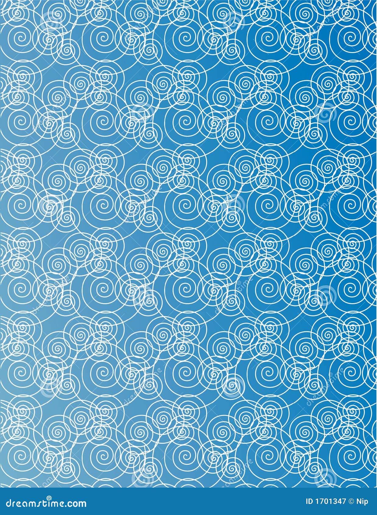 Water pattern stock vector. Illustration of blue, wrapping - 1701347