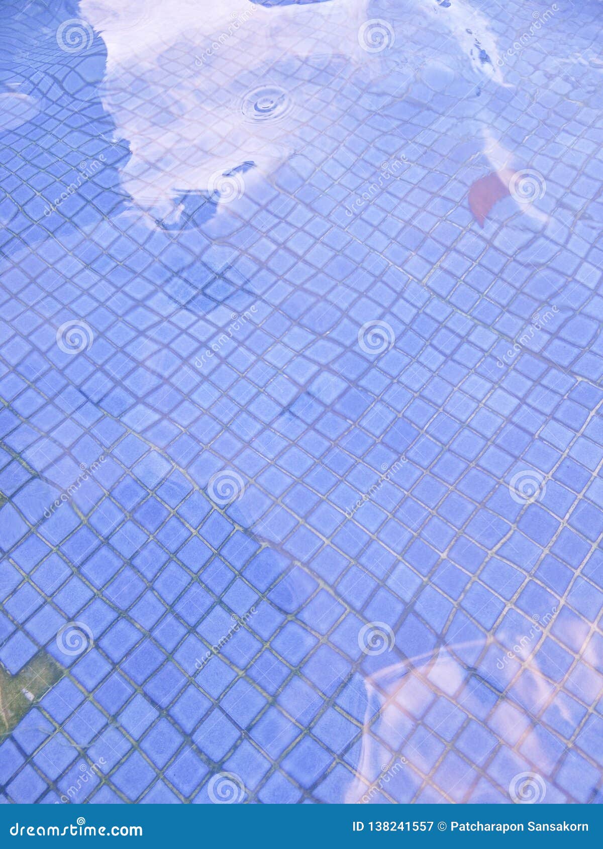 Water pattern in the pool stock image. Image of signs - 138241557