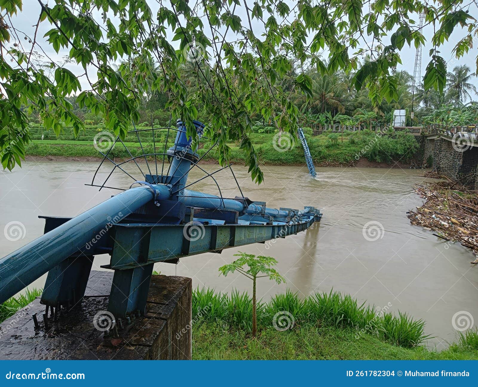 Water PDAM Scary Indonesia Crack Stock Photo - Image of indonesia ...