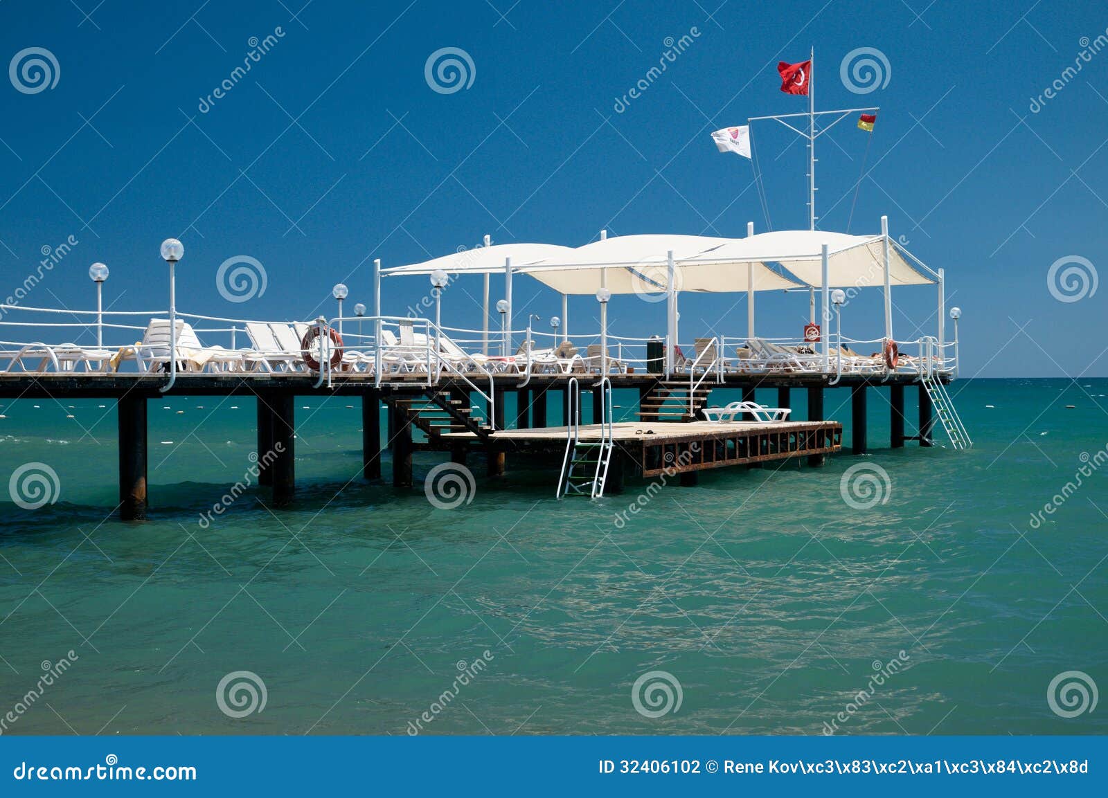 Water pier editorial photography. Image of trips, summer - 32406102