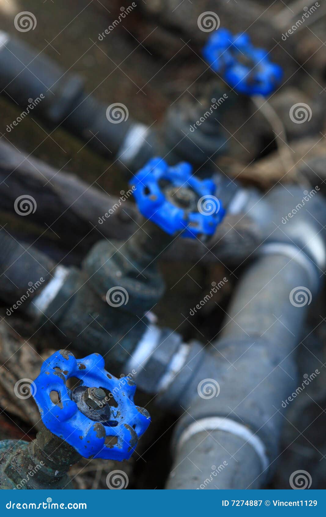 Water Pipe System. Pumping Systems For Industrial Plants. Construction ...