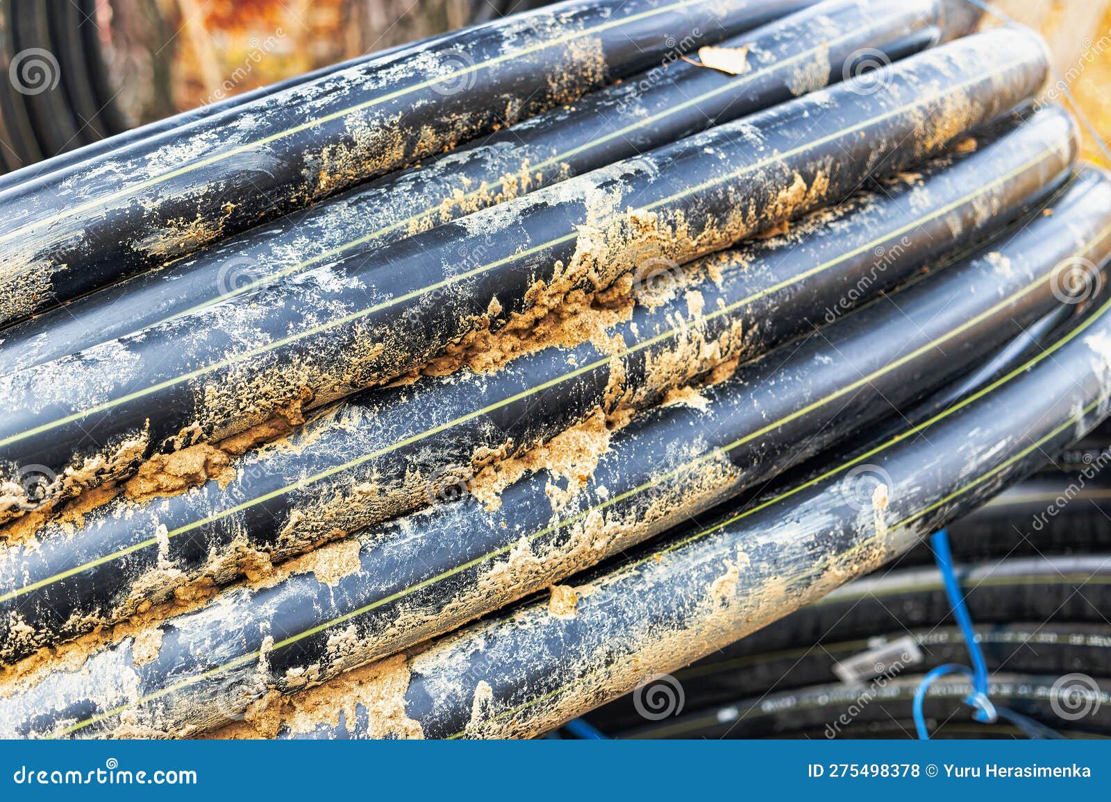 Laying Of Communications, Supply Of Water And Electricity To Buildings ...