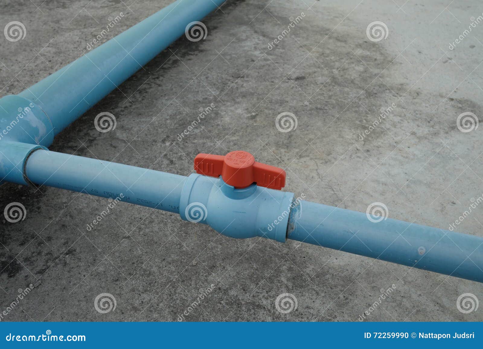 Water pipe stock photo. Image of blue, color, pipe, water - 72259990