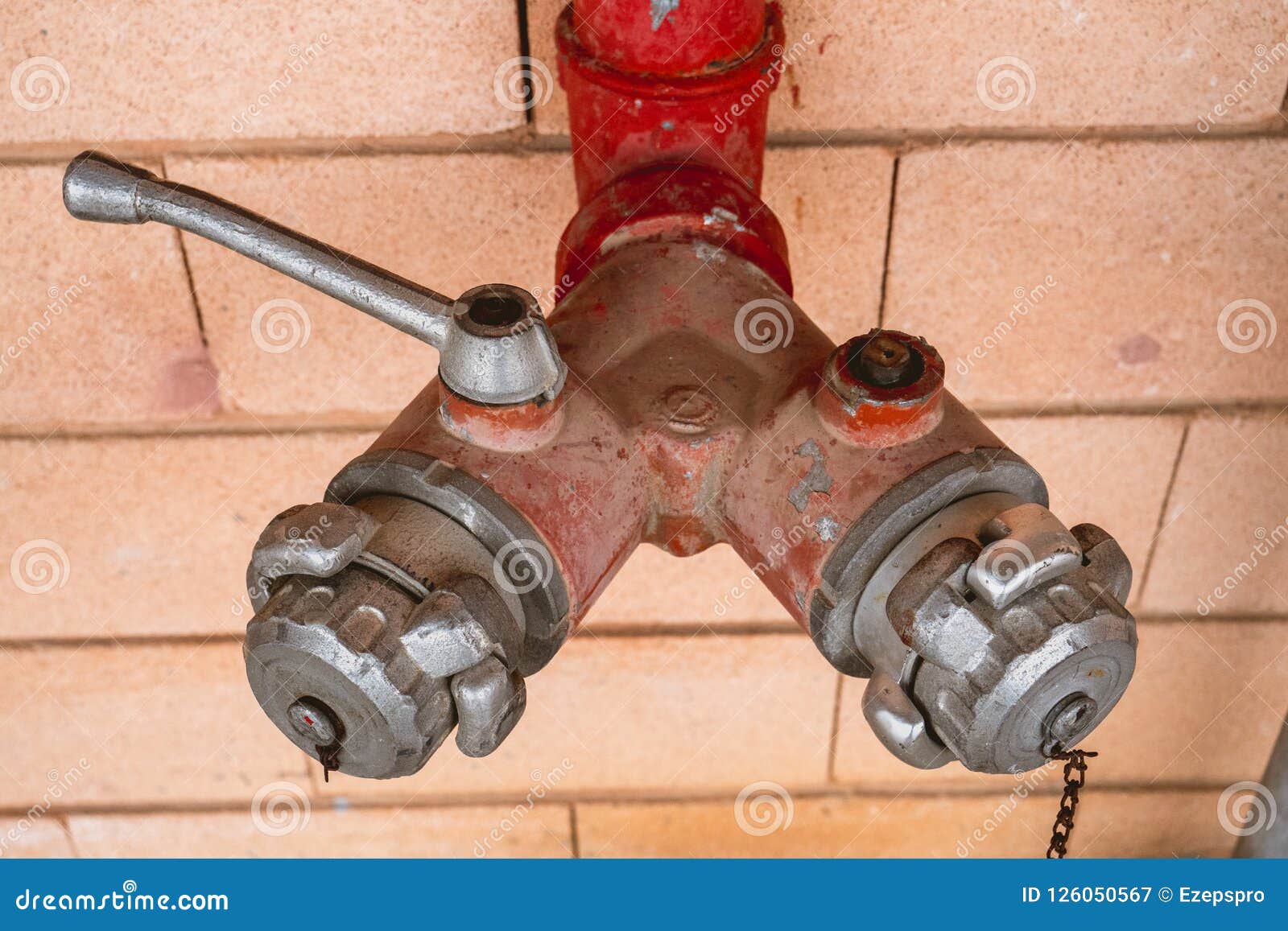 Water Pipe for Firefighters Stock Image - Image of rust, fire: 126050567
