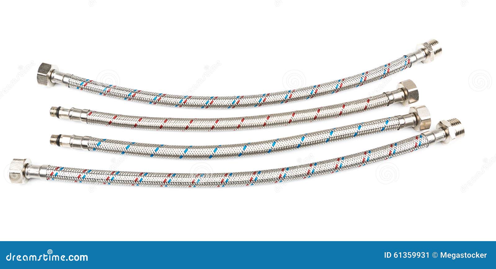 Water Pipe Flexible Connection Stock Image - Image of home, industry ...