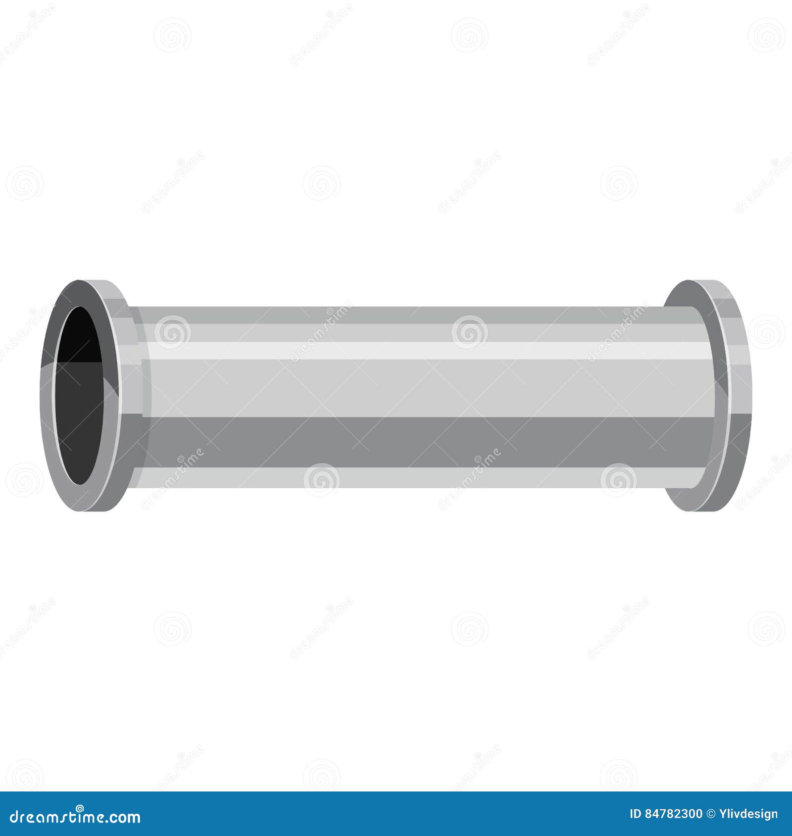 Pipe Icon And Flange Fitting Icon. Vector Illustration | CartoonDealer ...