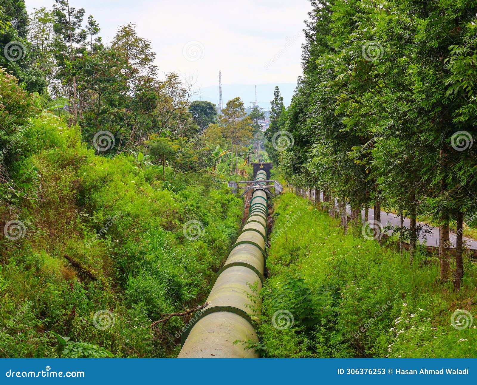 Water pipe stock image. Image of irrigation, wonosobo - 306376253