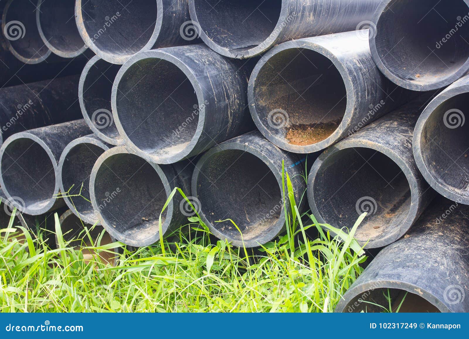 Water pipe pile stock image. Image of infrastructure - 102317249