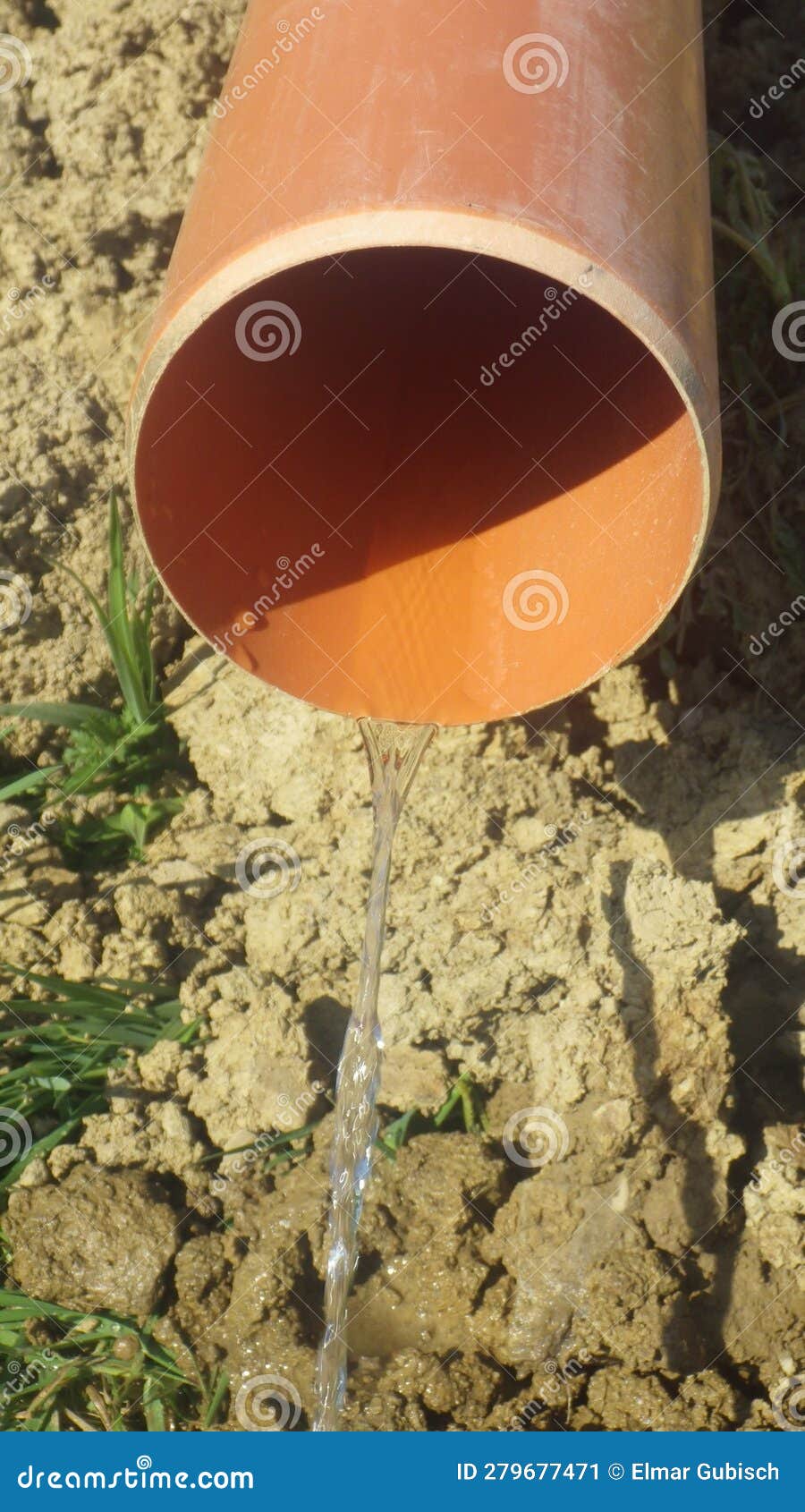 A water pipe or pipeline stock image. Image of tube - 279677471