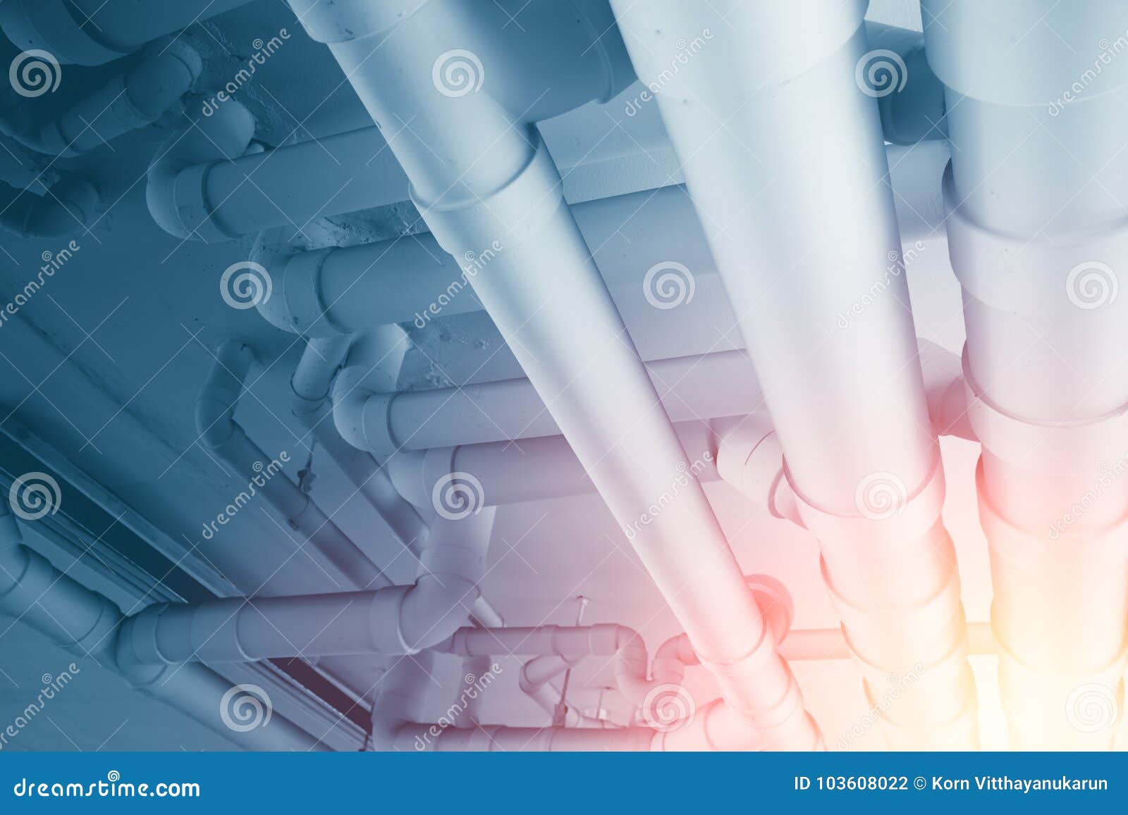 Water Pipe or Piping System Stock Photo - Image of object, engineering ...