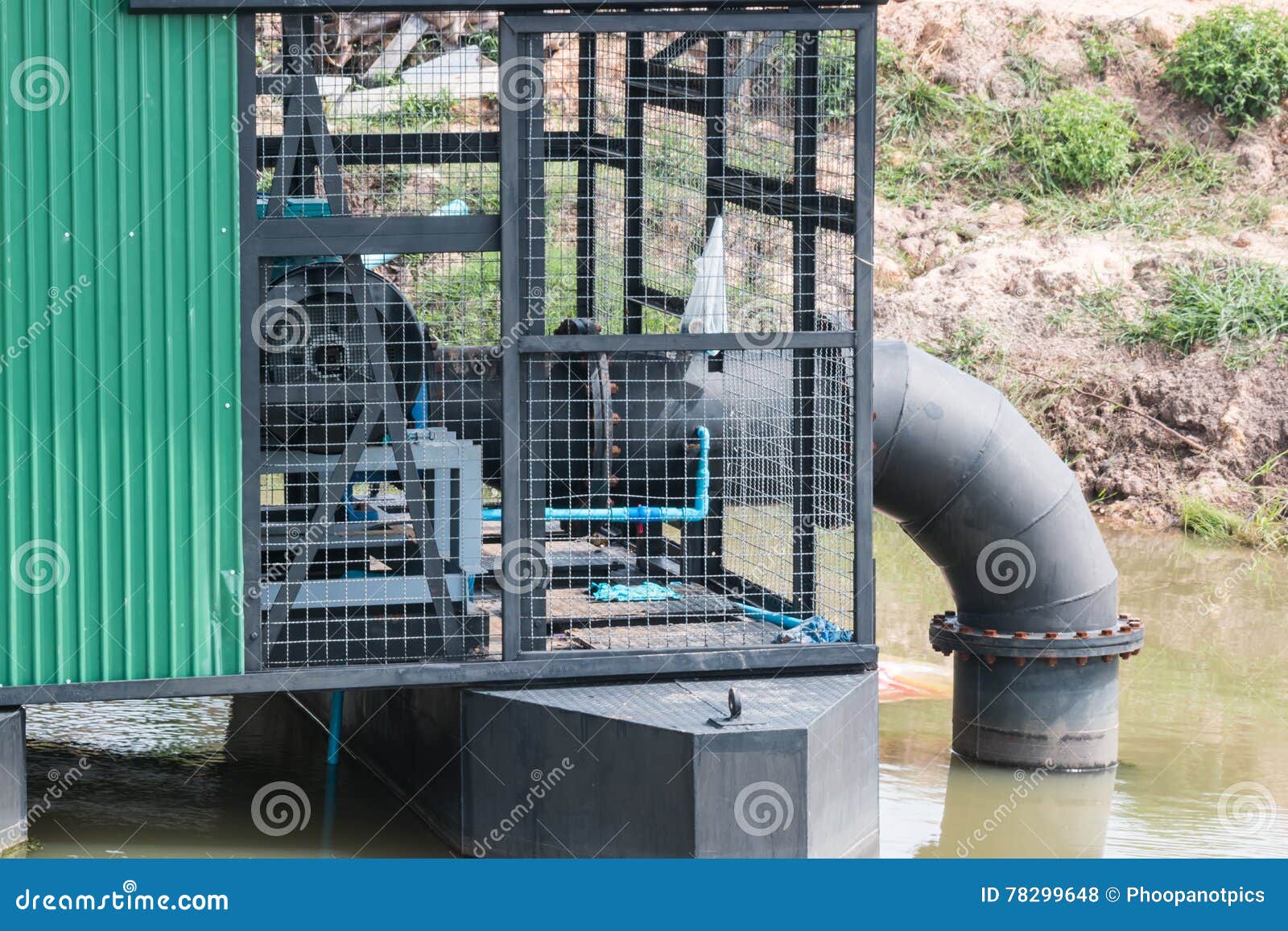 Water pipe pump stock photo. Image of pipe, white, pipeline - 78299648