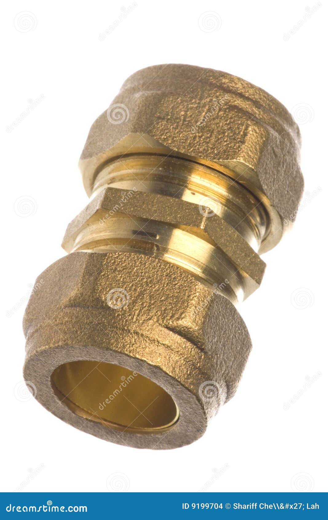 Water Pipe Socket Isolated stock photo. Image of piping - 9199704