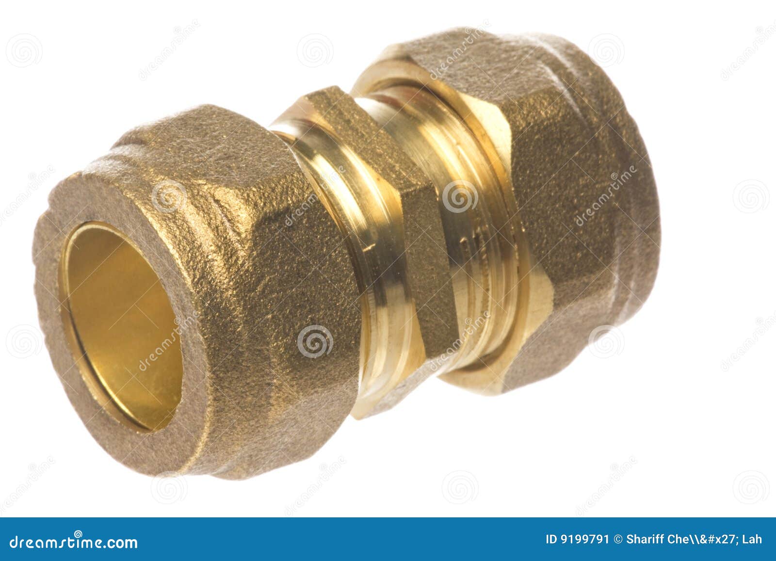 Water Pipe Socket Isolated stock image. Image of work - 9199791
