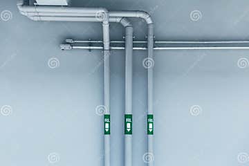 Water Pipe System Design Construction Engineering Stock Photo - Image ...