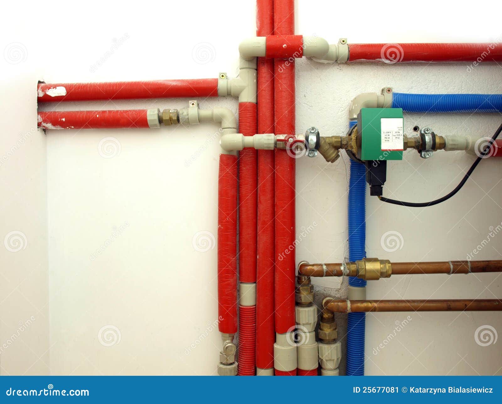 Water pipeline stock image. Image of construction, pipelines - 25677081