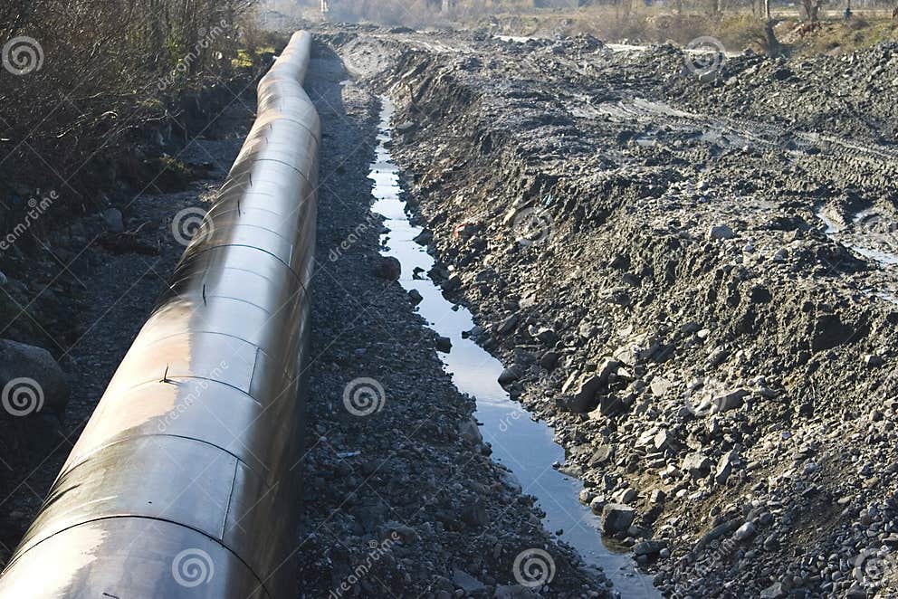 Water Pipeline stock image. Image of pipe, supplying, huge - 4225259