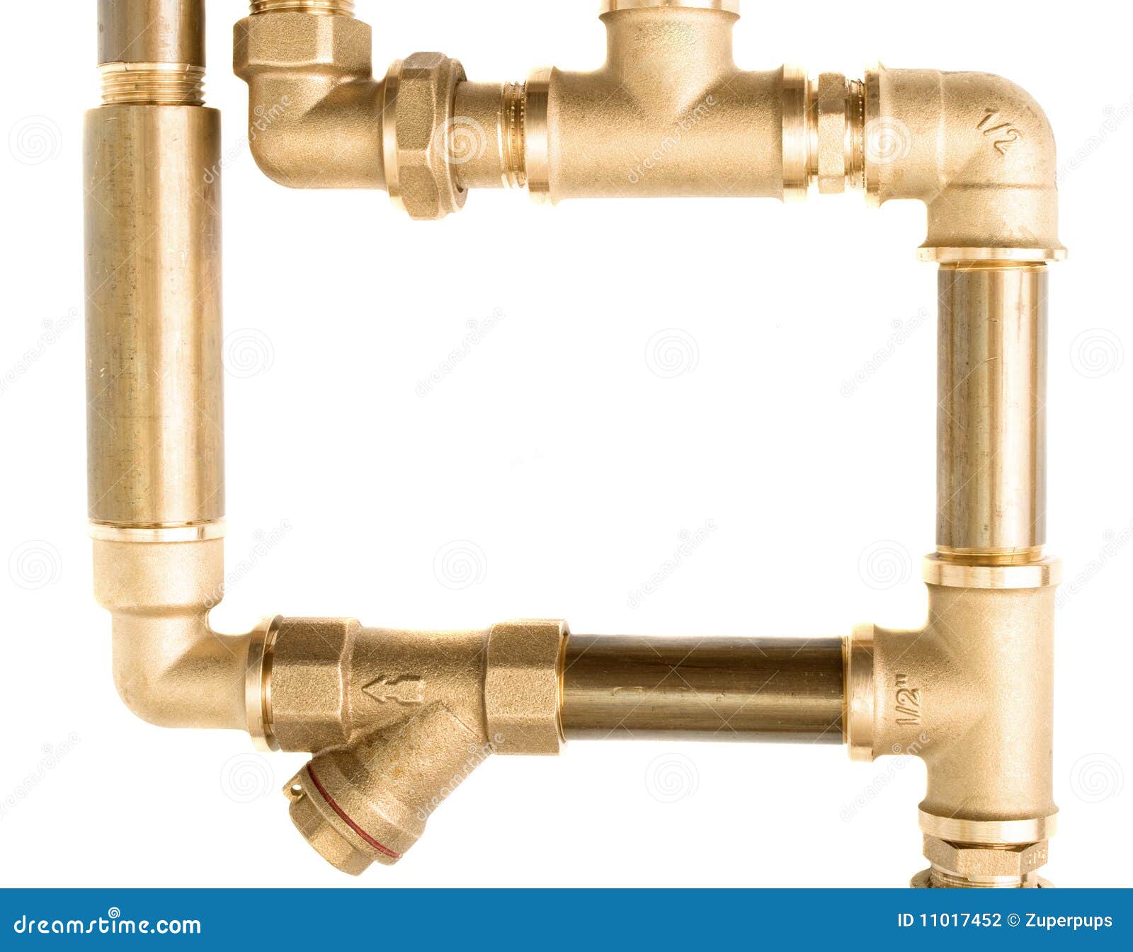 Water pipes stock photo. Image of connect, connection - 11017452