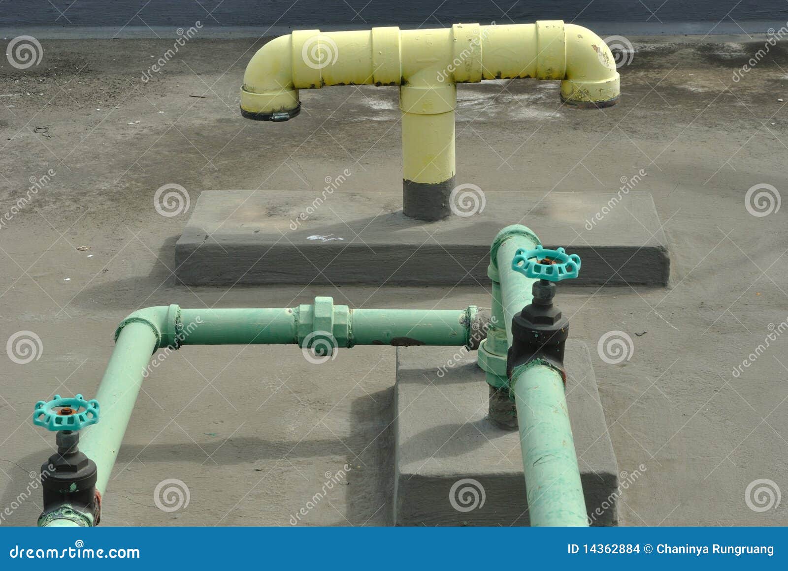Water pipes stock photo. Image of industrial, supply - 14362884